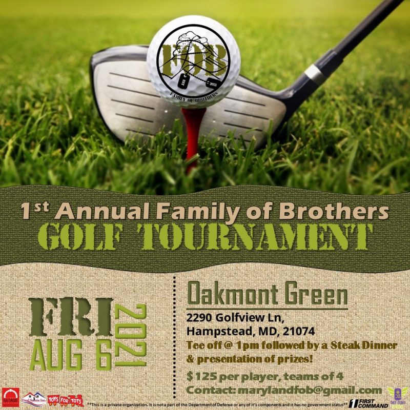 1st Annual Family of Brothers Golf Tournament | The Baltimore Station